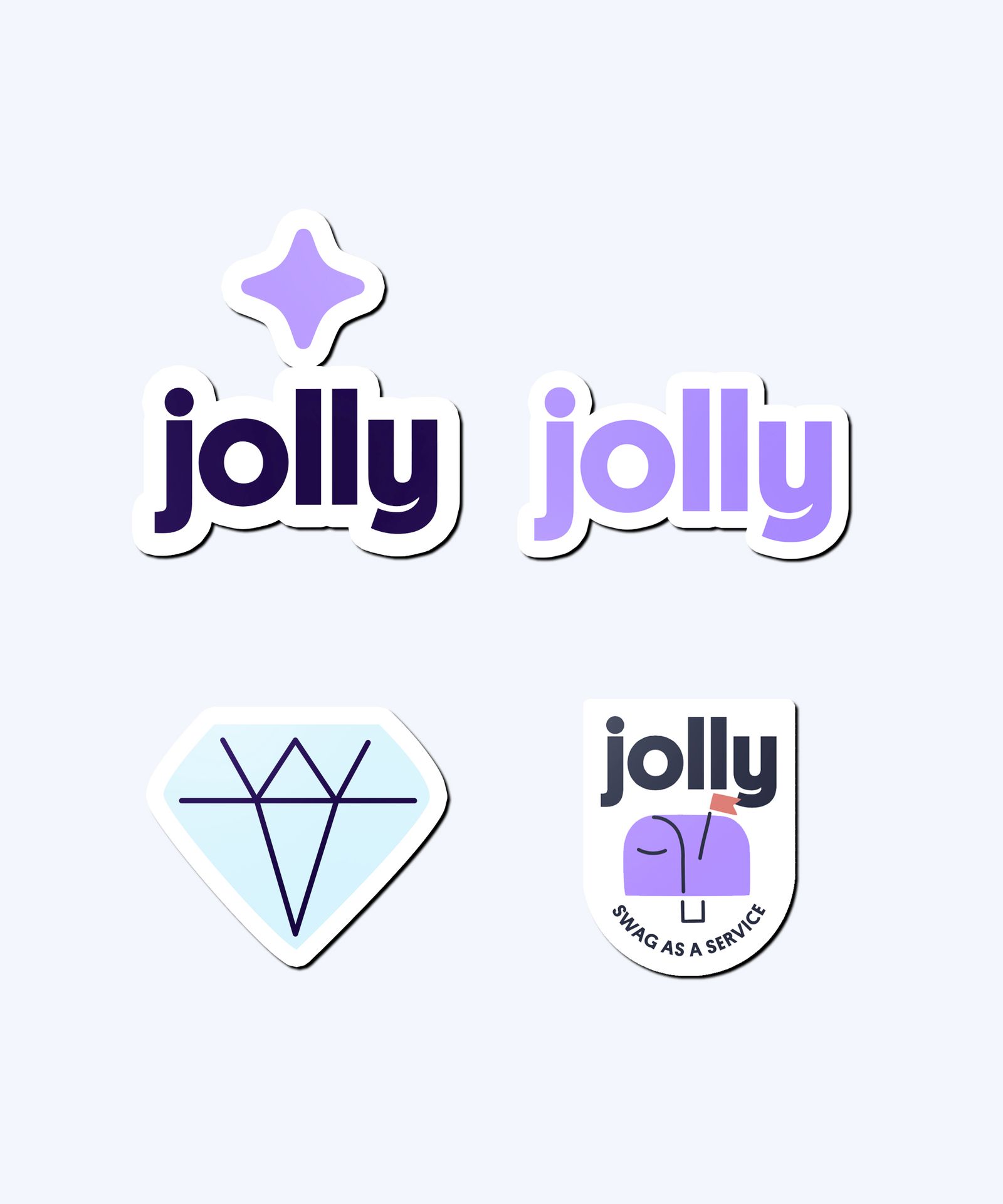 Die Cut Stickers | Jolly